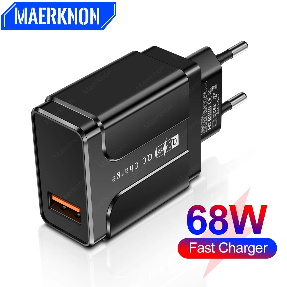 Quick-Charge3-0-68W-USB-Charger-Fast-Charging-Power-Adapter-Wall ...