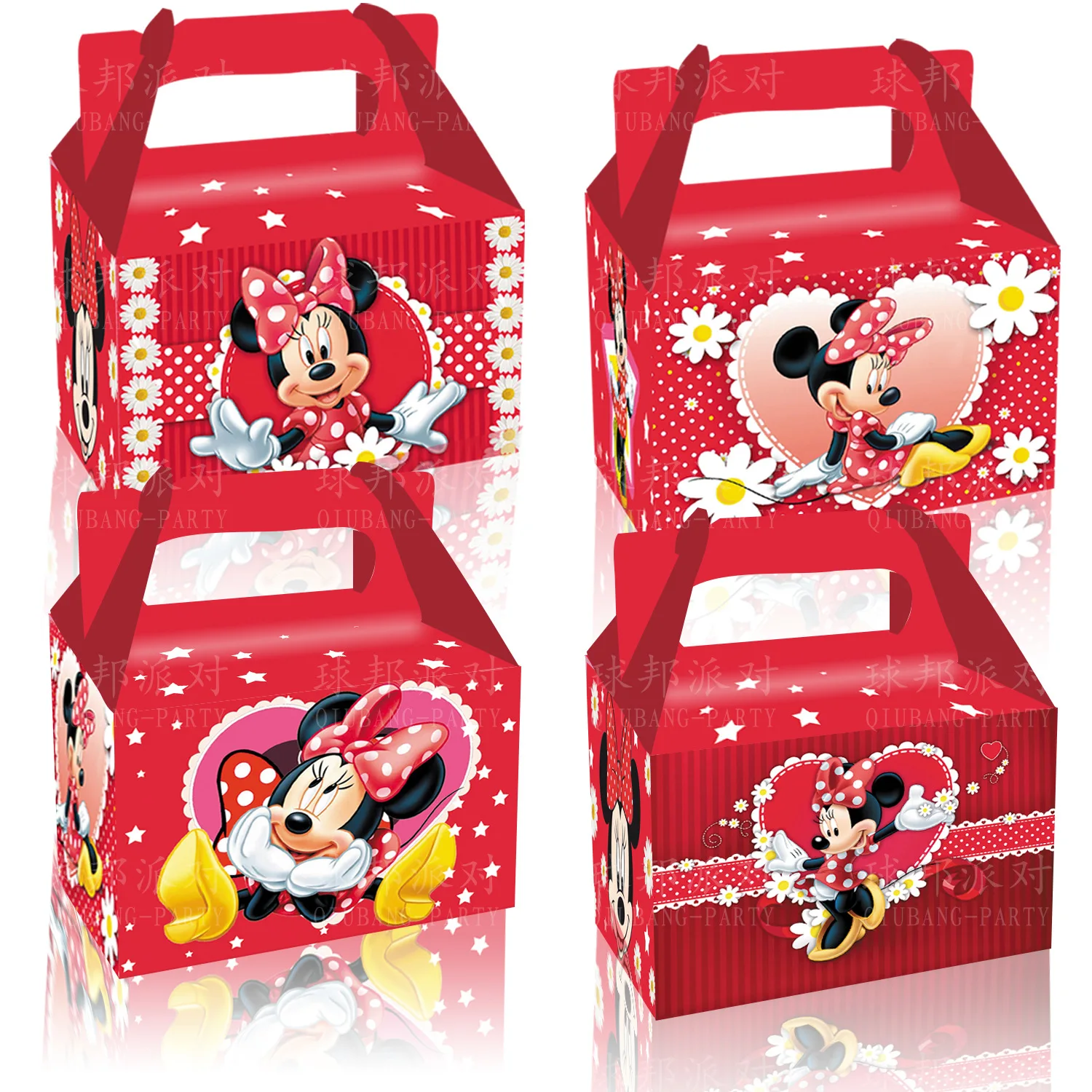 Disney-Cajas-de-Regalo-de-Minnie-Mouse-para-fiestas-12-piezas-dulces ...