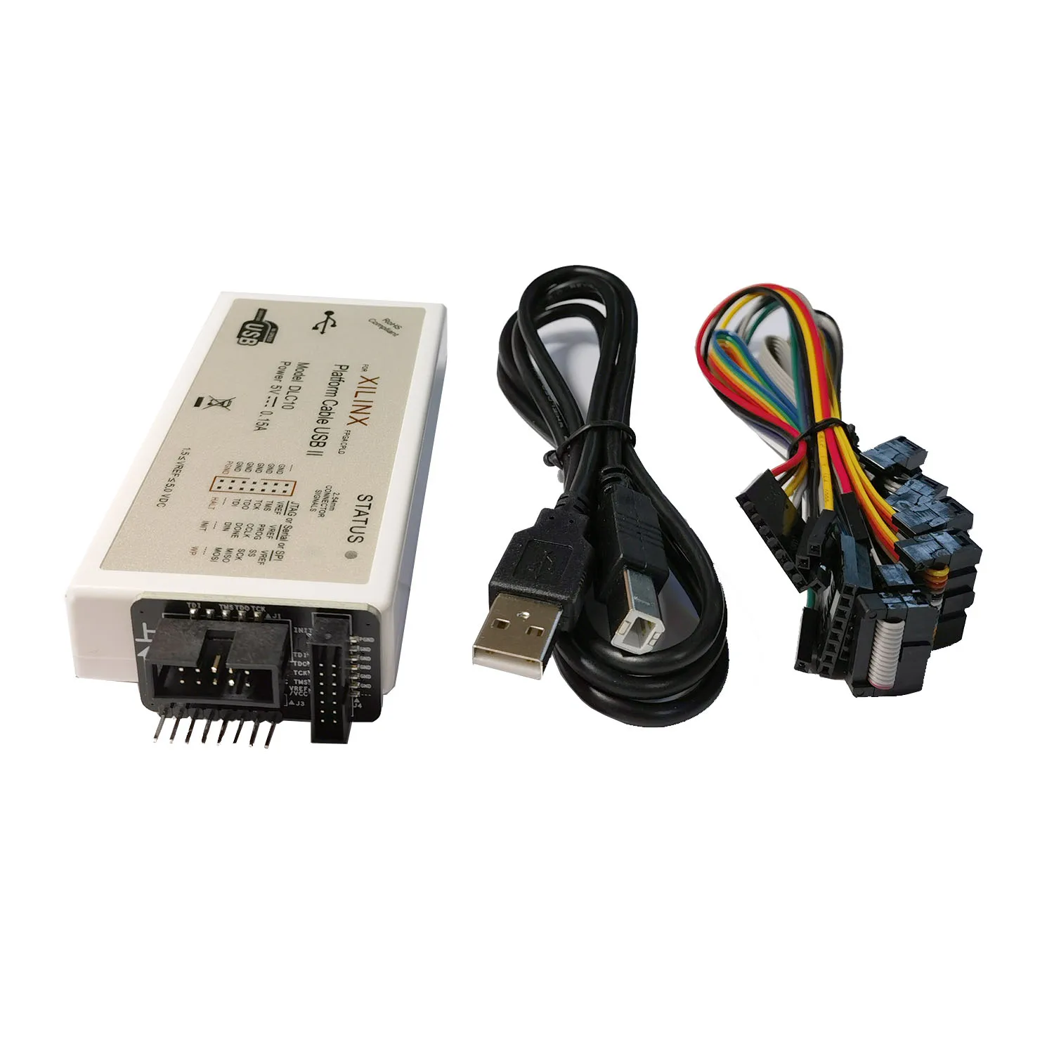 Xilinx-compatible Platform Cable USB Download Cable Jtag Programmer for ...