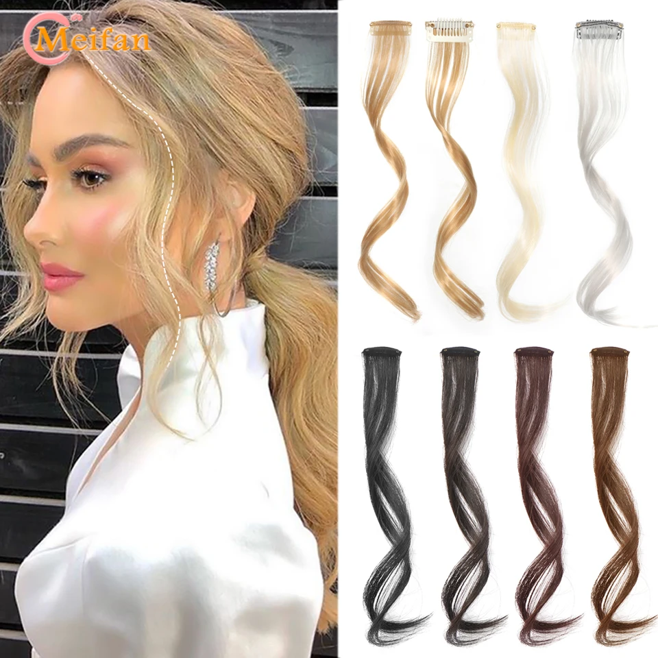 MEIFAN-Synthetic-Long-Natural-False-Fringe-Bangs-Clip-In-on-Front-Side ...
