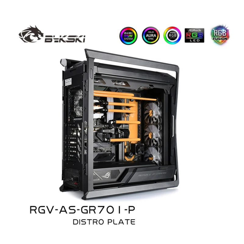 Bykski Acrylic Distro Plate /Board Cooler Solution for ASUS ROG ...