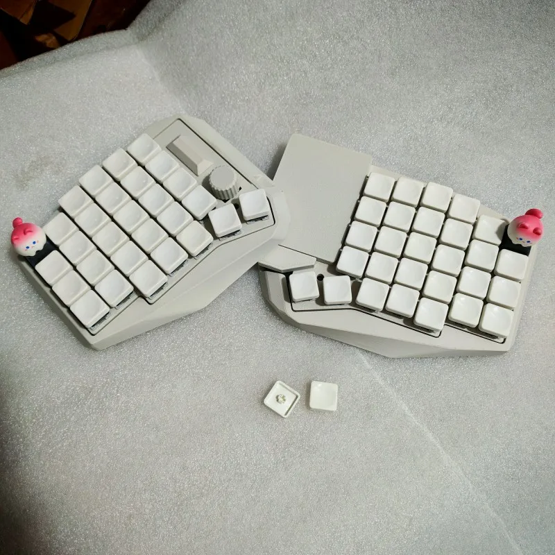 NEW Sofle Touchpad Split Keyboard Custom Wired Single-mode Hot-swap RGB ...