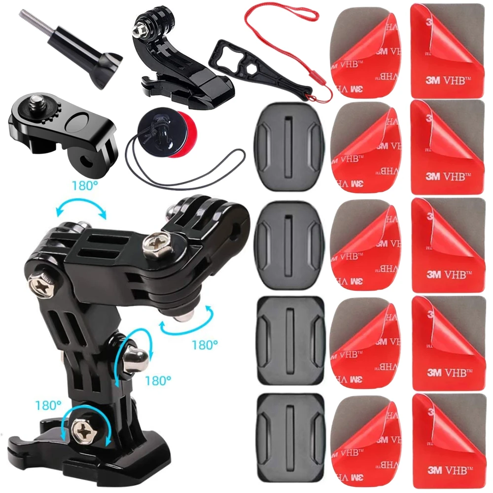 Action-Camera-Motorcycle-Helmet-Accessories-For-Go-Pro-Gopro-Hero-10-9 ...