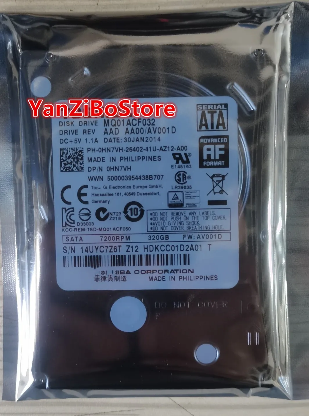 NEW-320G-notebook-hard-disk-MQ01ABF032-Printing-locomotive-monitoring ...