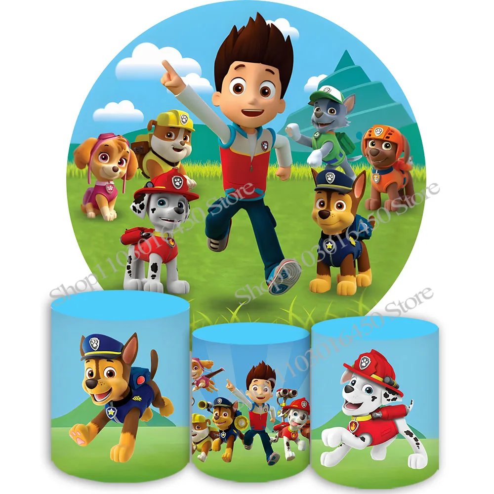Paw Patrol Circle: The Ultimate Backdrop for Unforgettable Kid’s Parties