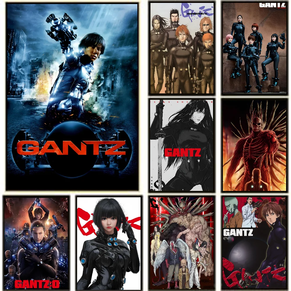 1PC-Gantz-Poster-Poster-Stickers-Art-Wall-Murals-Decor-Game-Room-Decor ...