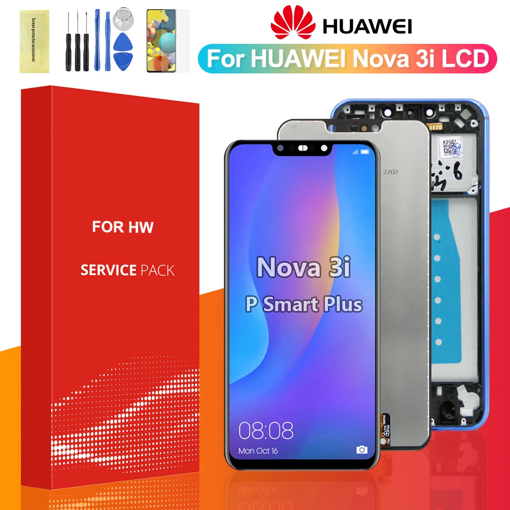 Touch Screen Replacement Huawei Nova 3i | Huawei Nova 3i Lcd Screen ...