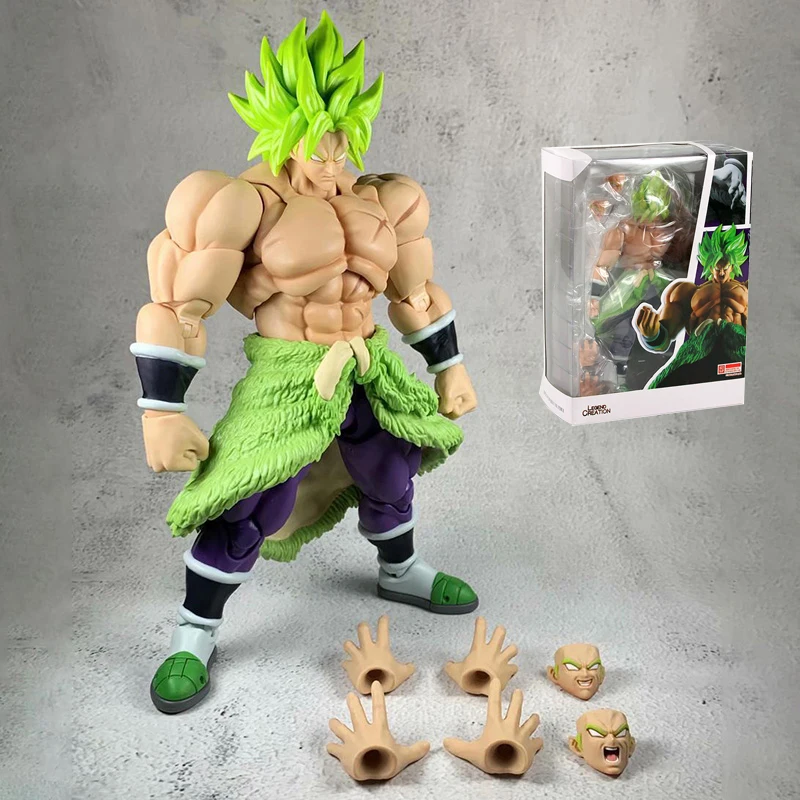 SHF-Dragon-Ball-Super-Broly-Action-Figure-Saiya-Collection-Doll-Anime ...