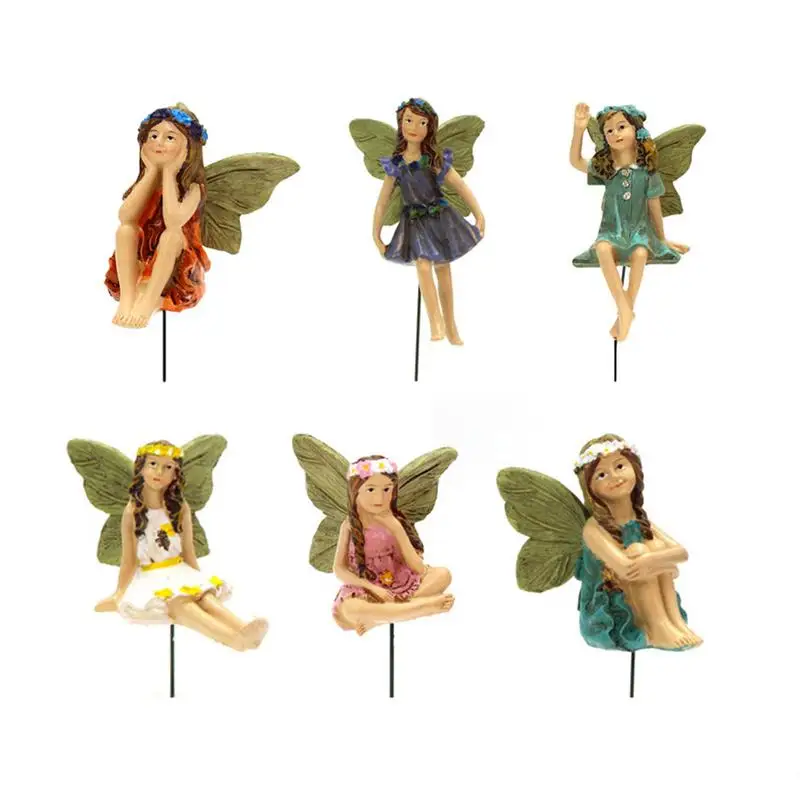 Mini-fadas-Tinker-Bell-para-meninas-contos-de-fadas-figuras-do-jardim ...