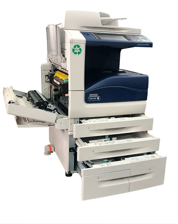 Multicolour-Used-Copiers-For-Xerox-Workcentre-7855i-Duplicator-Printers ...