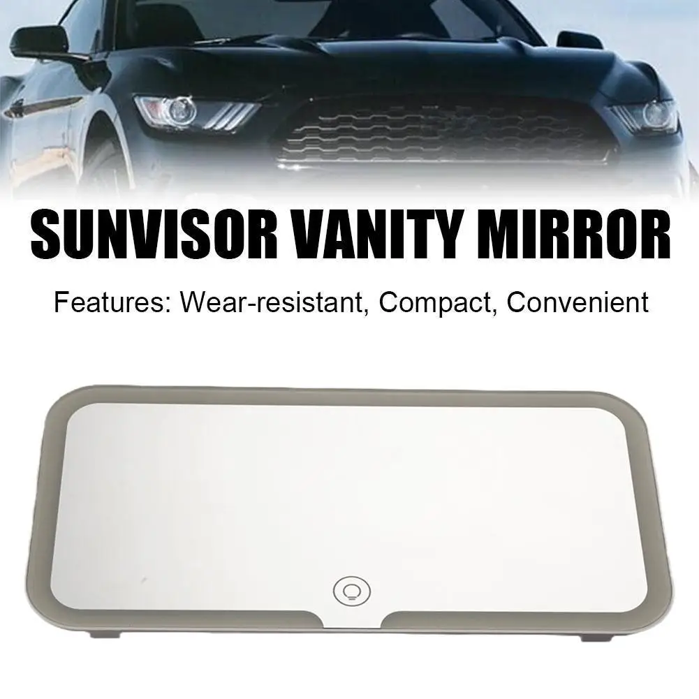 Universal-Car-Sun-Visor-Mirror-Dimmable-LED-Car-Makeup-Light-View-Modes ...