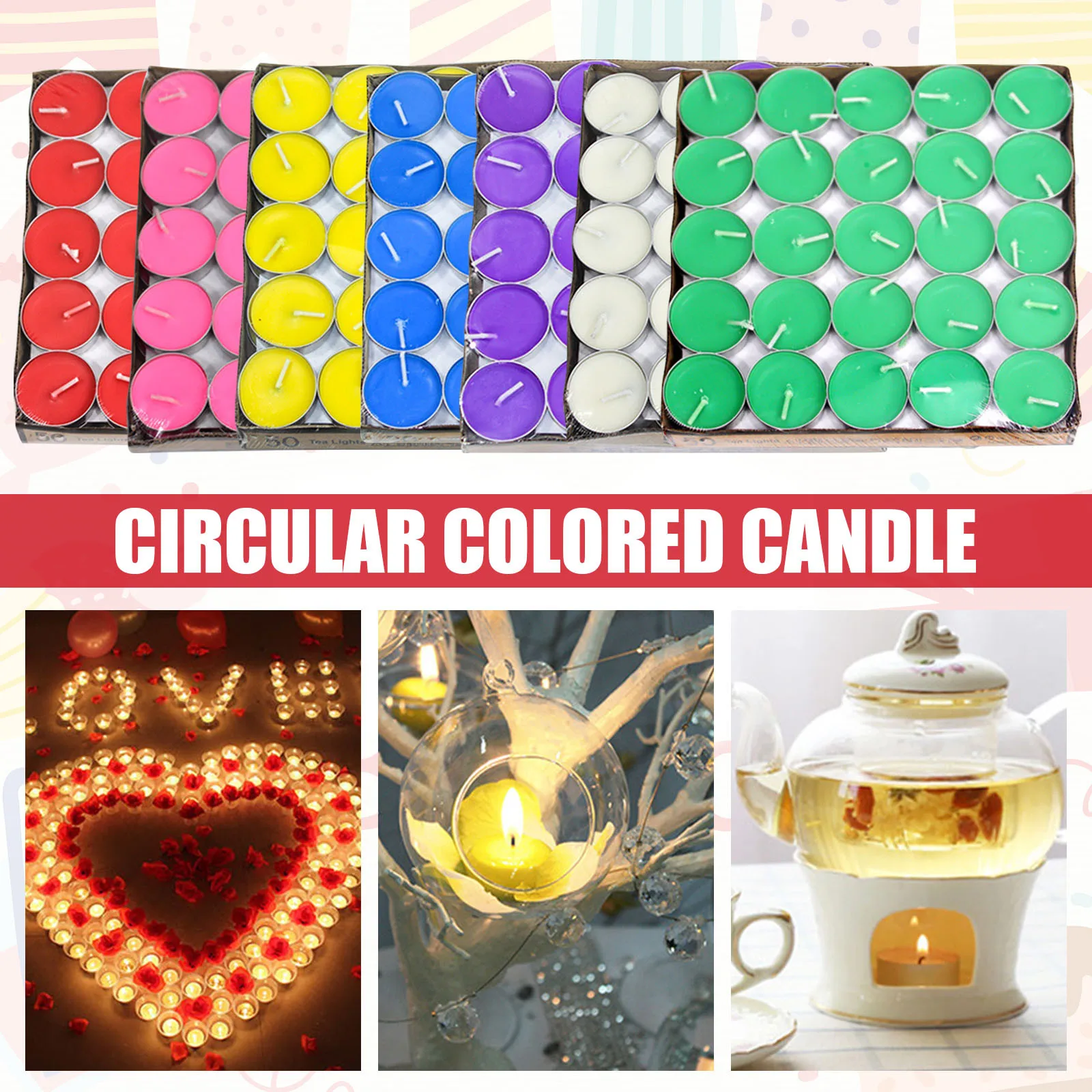 Pack-Of-50-Citronella-Scented-Tea-Light-Scented-Candle-Against-Insect ...