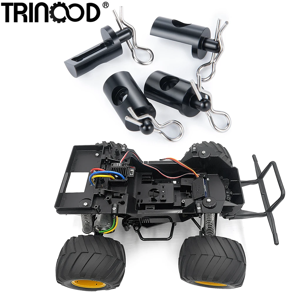 TRINOOD-Aluminum-Alloy-Body-Post-Mounts-Front-Rear-Shell-Column-for-1 ...