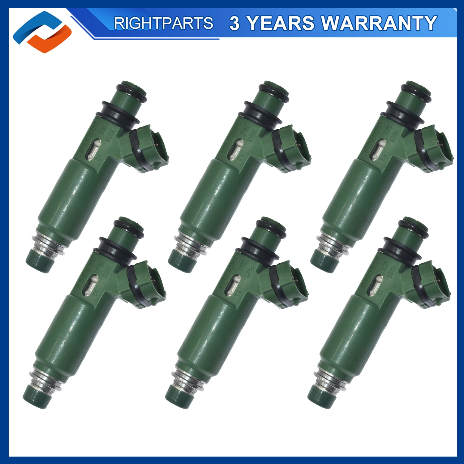 23250-66010-Fuel-Injectors-For-Toyota-Land-Cruiser-4-5L-4-7L-1993-1994 ...