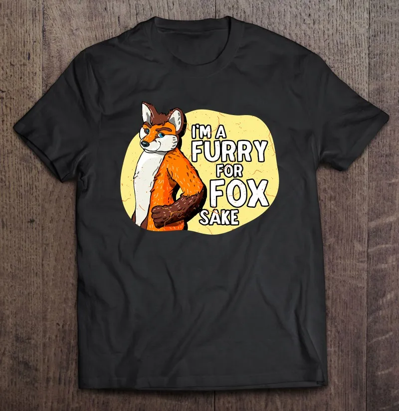 Furry Fandom Wolf Fox Fursona Fursuit Cosplay T Shirt Tee Shirt Men ...