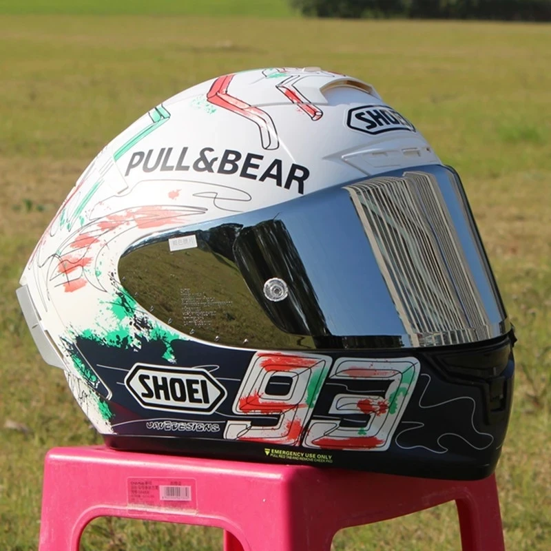 SHOEI X14 Helmet X Fourteen R1 60th Anniversary Edition graffiti Helmet ...