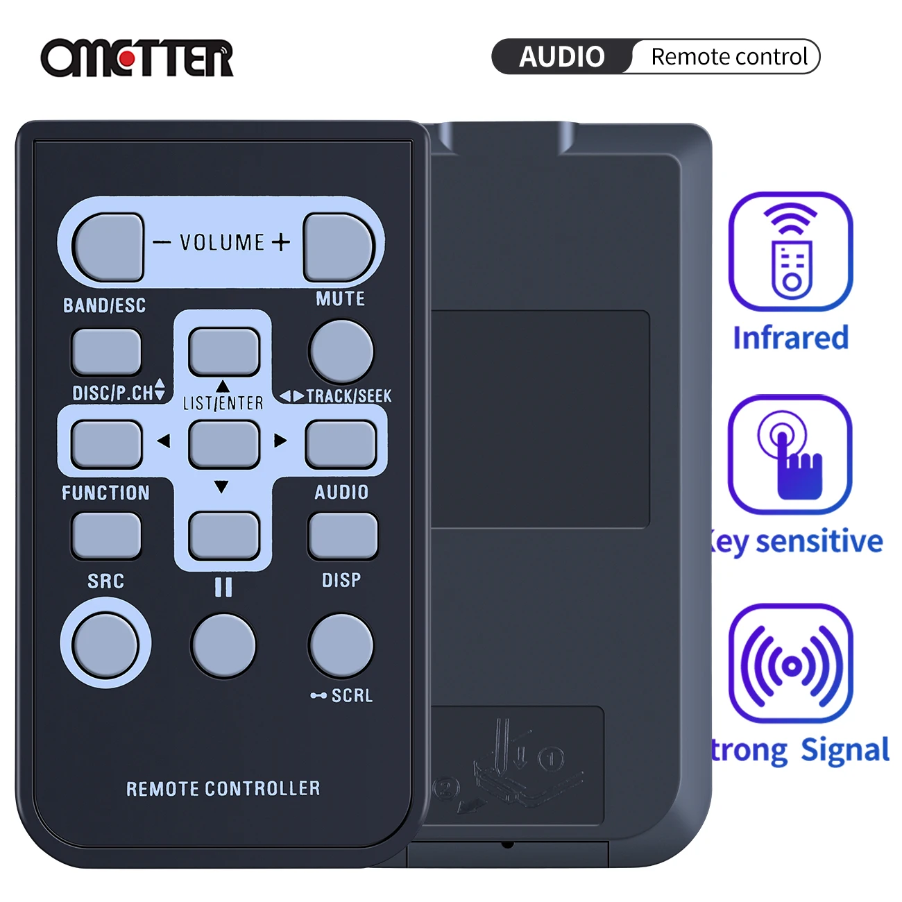 QXE1047-Remote-Control-Fit-for-Pioneer-CD-Receiver-Car-Stereo-DEH-44HD ...