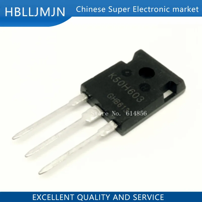 10pcs K50h603 To-3p Ikw50n60h3 K50h603 - Transistors - AliExpress