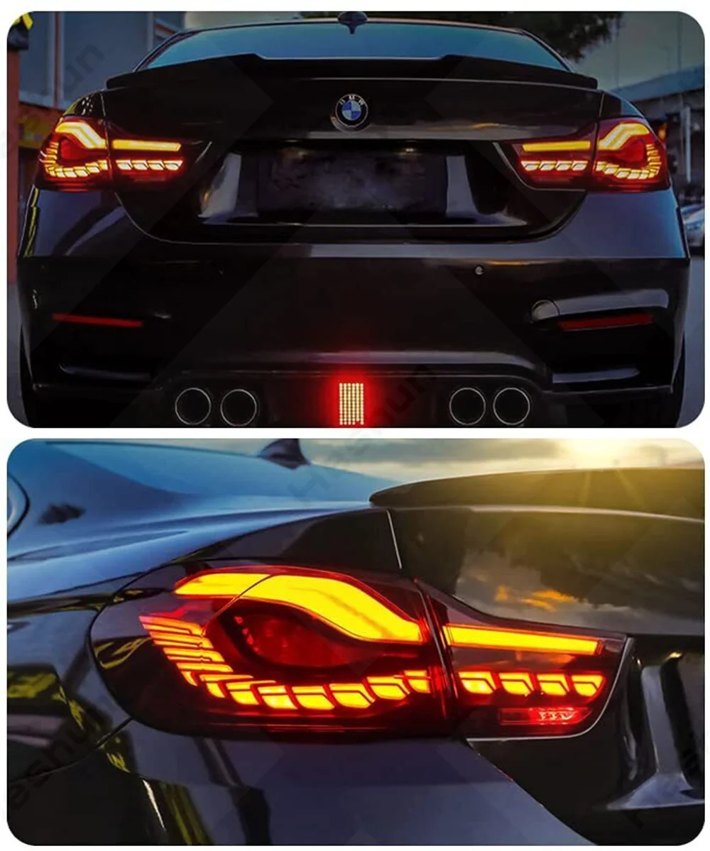 Pair OLED Tail Lights For BMW M4 F32 F33 F36 F82 F83 GTS 2013-2020 420i ...