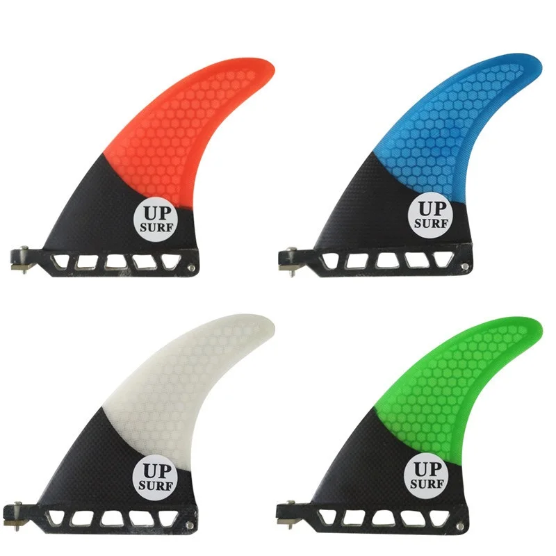6/7/8/9 Inch Longboard Fin Center Fin Single Tab Honeycomb Fiberglass ...