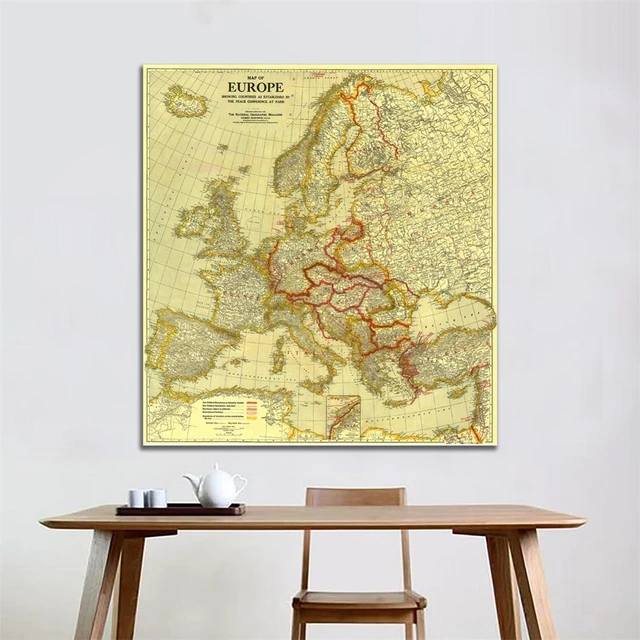 Peace Map Of Paris