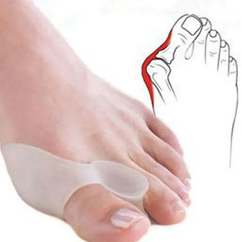 Silicone-Gel-Thumb-Corrector-Little-Toe-Protector-Separator-Valgus ...