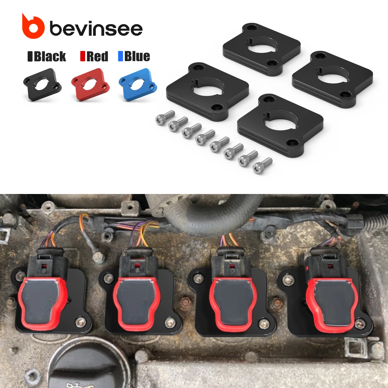 For 1.8T to 2.0TFSI Coil Pack Adapter Plates, for VW Golf/for GTI/for ...