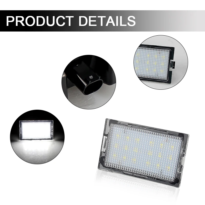 2pcs-LED-12V-Car-License-Plate-Light-For-Land-Rover-Discovery-3-4-LR3 ...