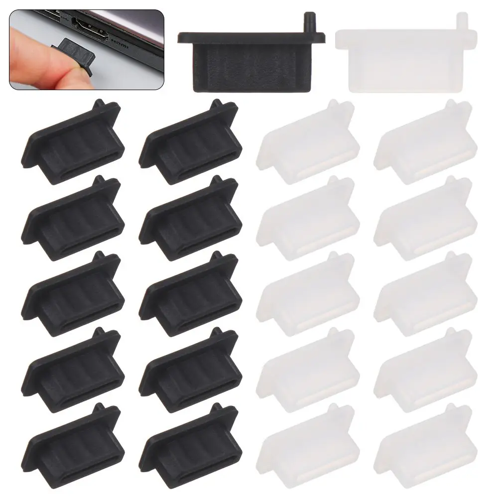 10pcs-Silicone-Protective-Cover-Dust-Cap-For-HDMI-Female-Dust-Plug ...