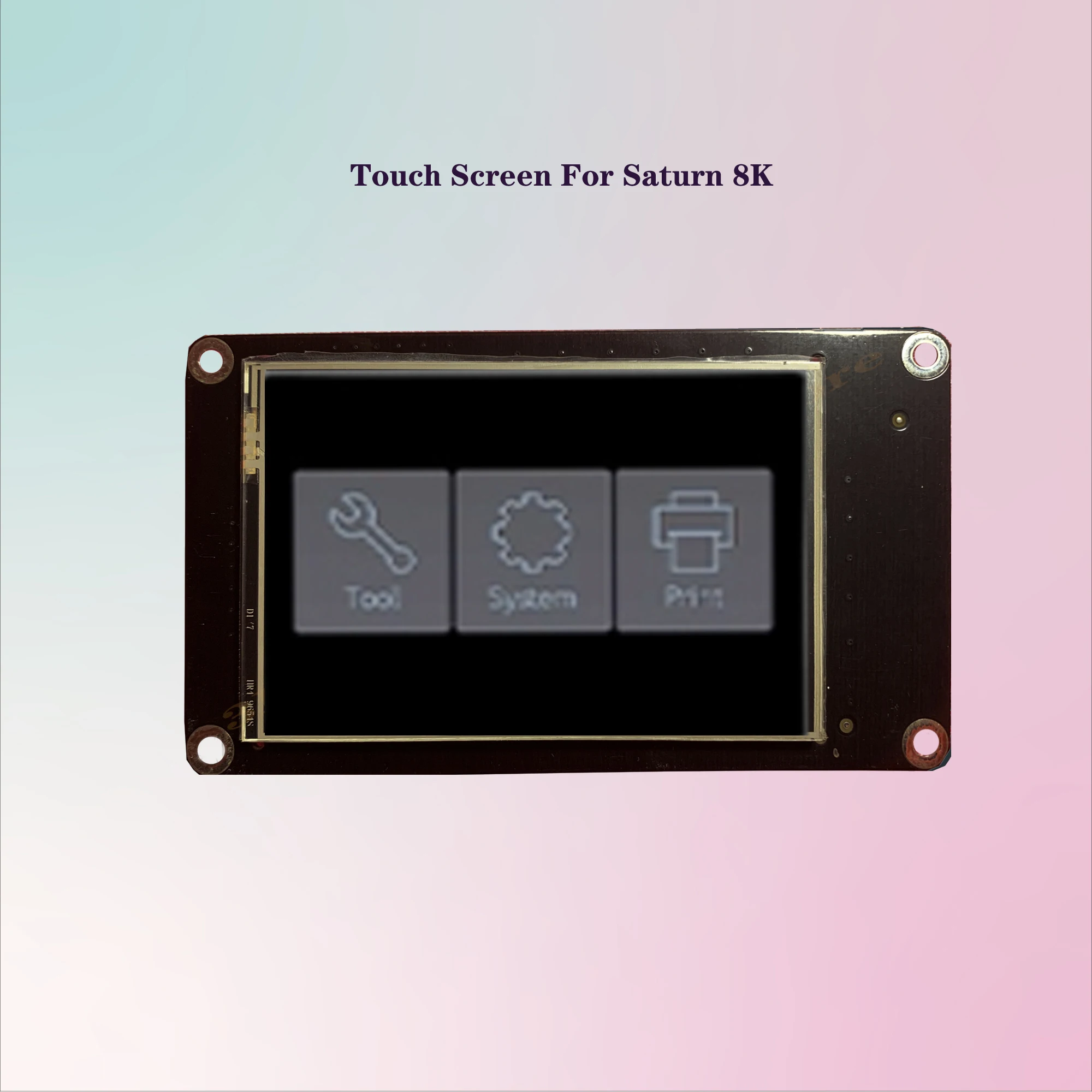 Elegoo Saturn 8K 3D printer Touch Screen Control touch screen 3.5-inch ...