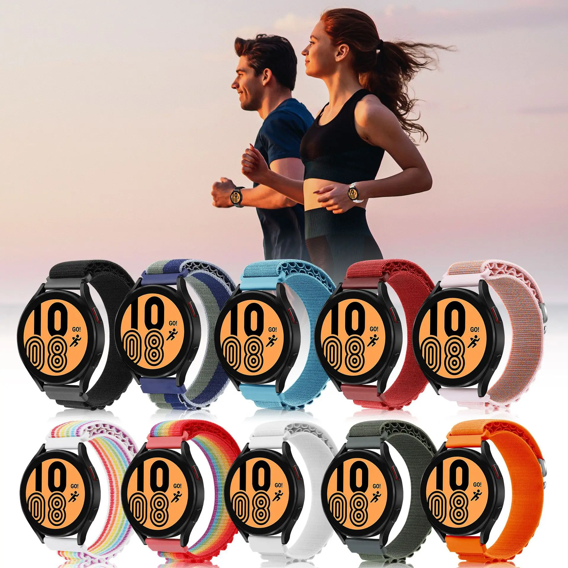 20mm 22mm Alpine Loop Strap for Samsung Galaxy Watch Active 2/Gear S3 ...