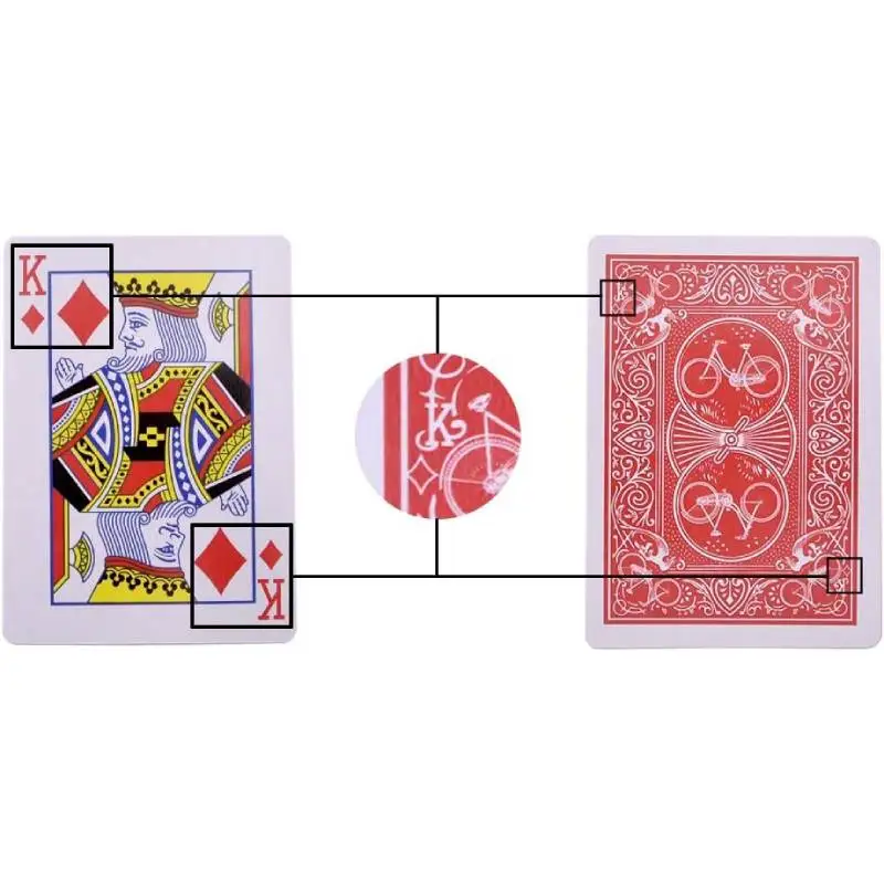 Easy Magic Trick Marked Stripper Deck Playing Cards Poker Magic Tricks ...