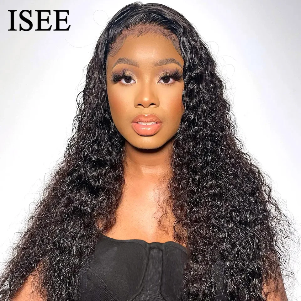 ISEE-HAIR-Wig-32-Inch-Mongolian-Water-Wave-4X4-Lace-Closure-Wig-Human ...