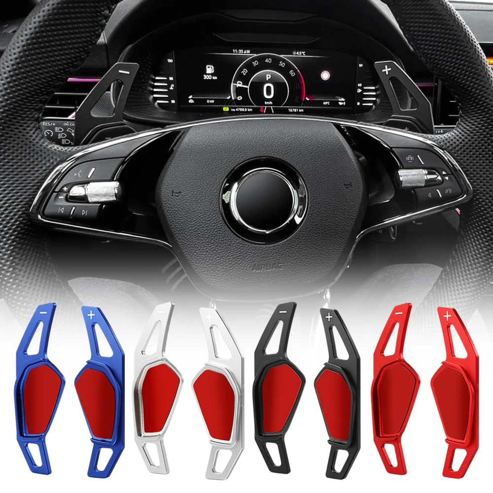 Car Steering Wheel Shift Paddle Extend Shifters Sticker DSG Gear For ...
