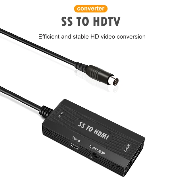 Retro Gaming HDMI Adapter For Saturn Sega Saturn To HDMI Converter ...