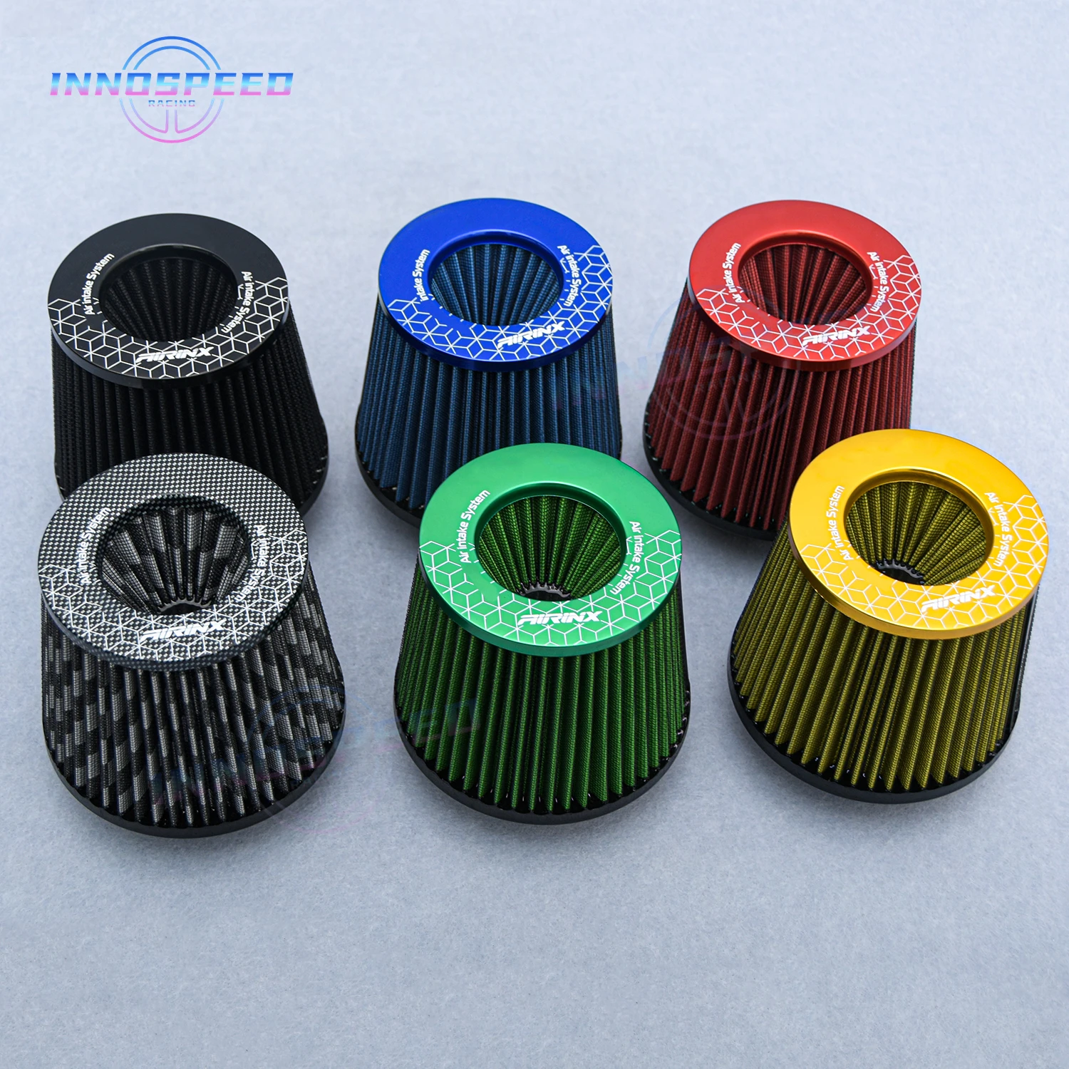 76mm-3inch-Universal-Air-Filter-Car-Cold-Air-Intake-Filters-High-Flow ...