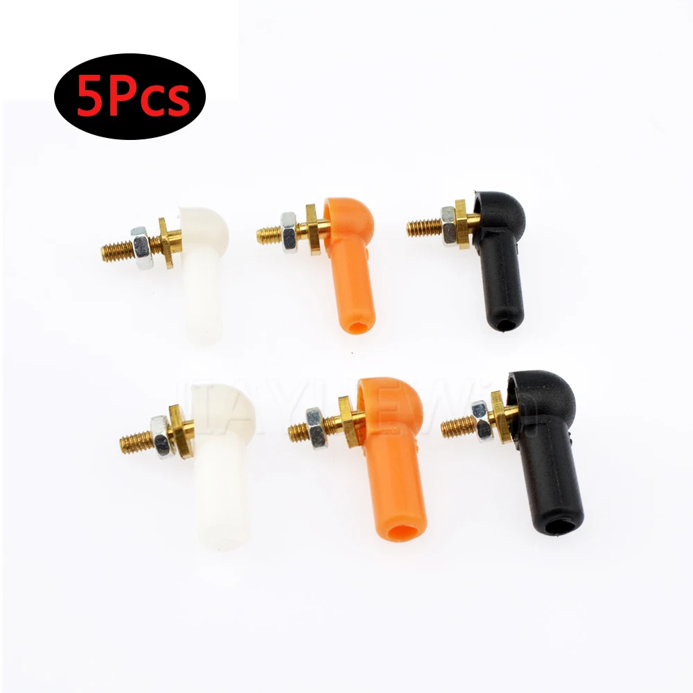 5Pcs-Plastic-M2-M3-Rod-End-Ball-Joint-Connector-W-Screw-for-Rc-Boat-Car ...
