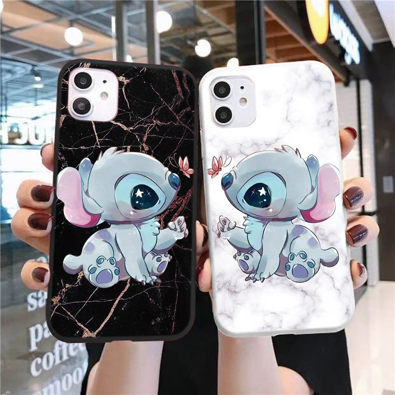 Disney Lilo & Stitch Phone Case For iPhone 15 14 7 8 Plus 14Pro 13 12 ...