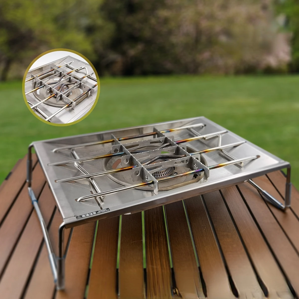 Outing Stove for SnowpeakGS450 Special Bracket To Increase Stability ...