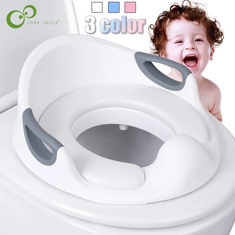 L-Size-Toilet-Training-Seat-for-1-7-Years-Kids-Baby-Handles-Backrest ...