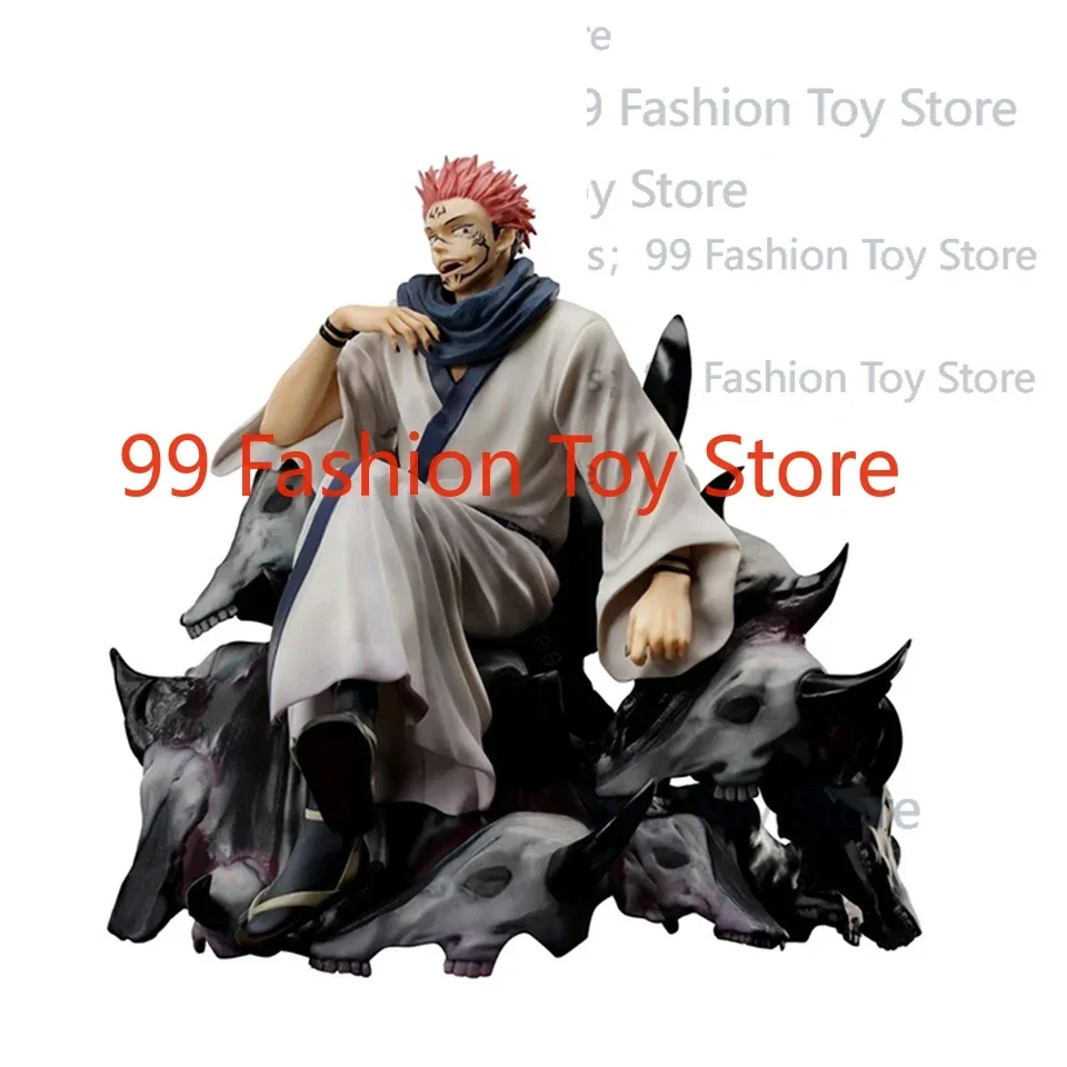 100-Original-Genuine-Jujutsu-Kaisen-22cm-Ryomen-Sukuna-PVC-Anime-Figure ...