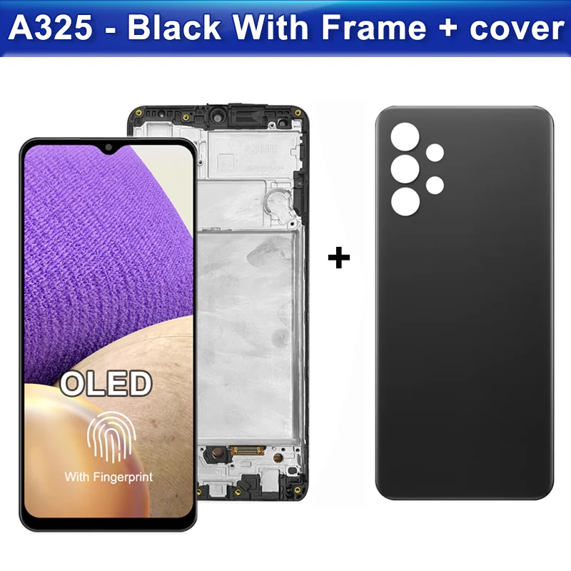 OLED-A32-4G-A325-LCD-For-Samsung-Galaxy-A32-4G-A325-LCD-Display-Touch ...