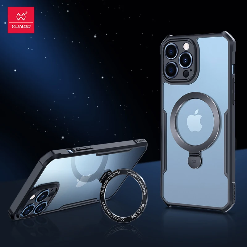 Xundd Fall Für iPhone 14 Pro Max Für iPhone 12 13 Pro 14 Plus Magnetischer Halter Fall Für ...