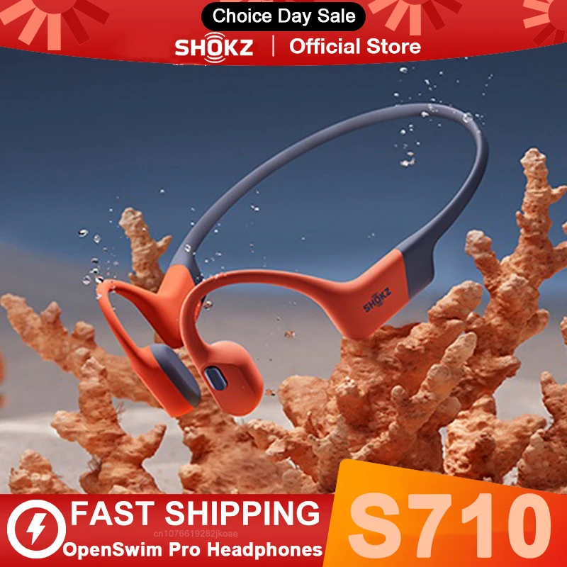New-SHOKZ-OpenSwim-Pro-S710-Bone-Conduction-Headphones-Wireless ...
