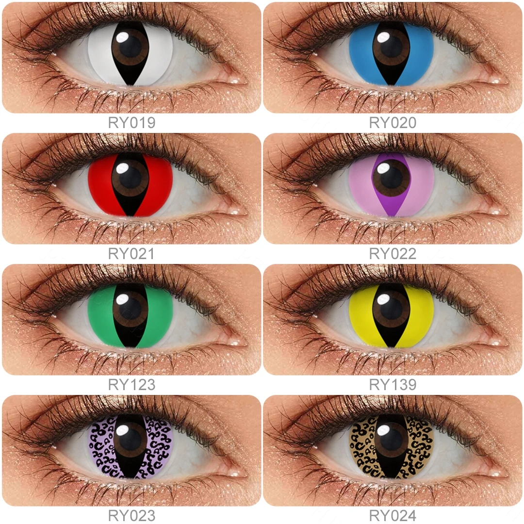 Gold Cat Eye Contacts