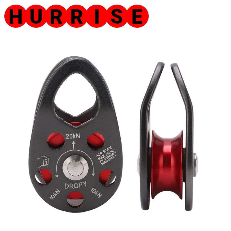 20KN-Load-Rock-Climbing-Pulley-Aluminum-Alloy-Climb-Swing-Pulley-for ...