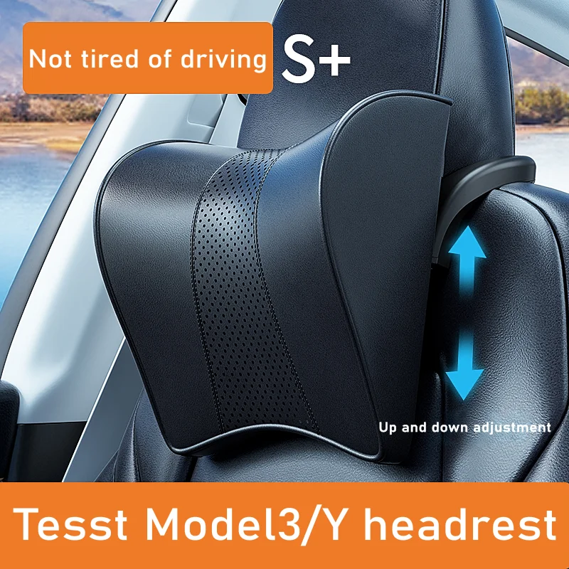 For-Tesla-Model-3-Y-X-S-Neck-Pillow-Headrest-Pillow-Automobile-Seat ...