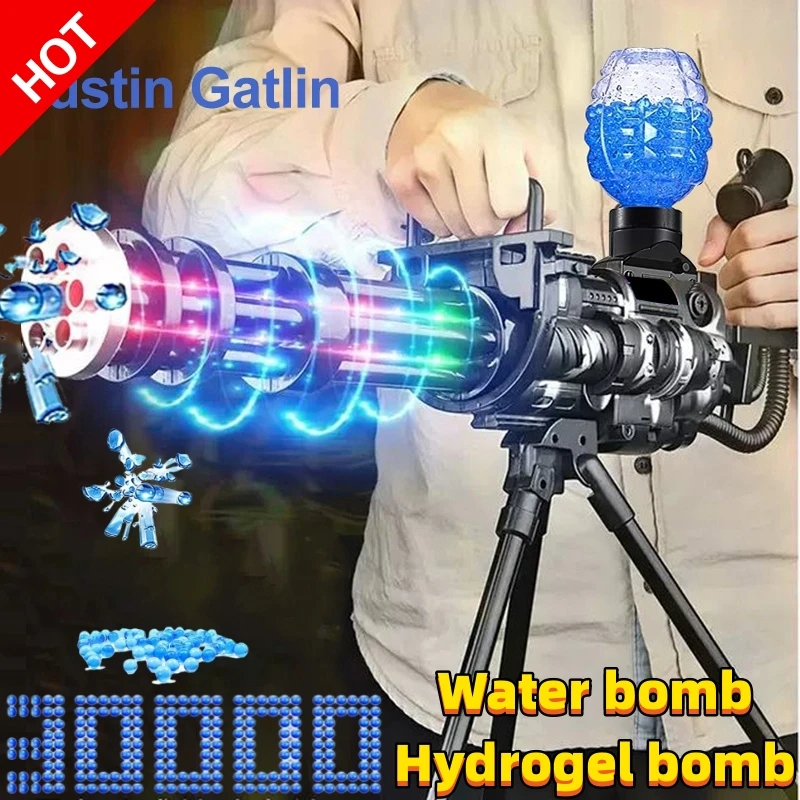 M416、M4A1、AK47、M249、AUG Electric Gel Blaster Toy Gun 30000 Hydrogel ...