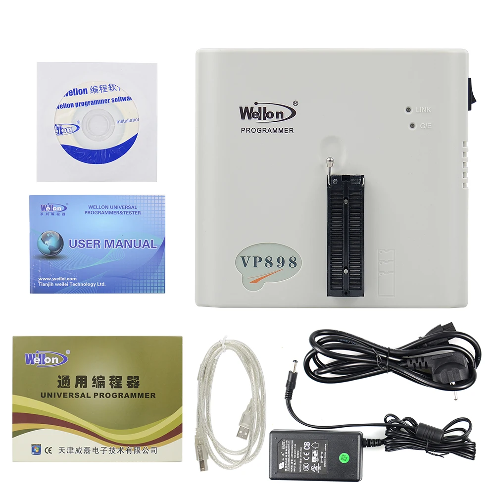 Universal Programmer Original Wellon VP898 Programmer ECU Chip Tunning ...