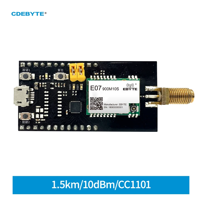 Cc1101 868mhz 915mhz Development Kit Ebyte E07-900mbl-01 Soldered E07-900m10s Compatible With ...